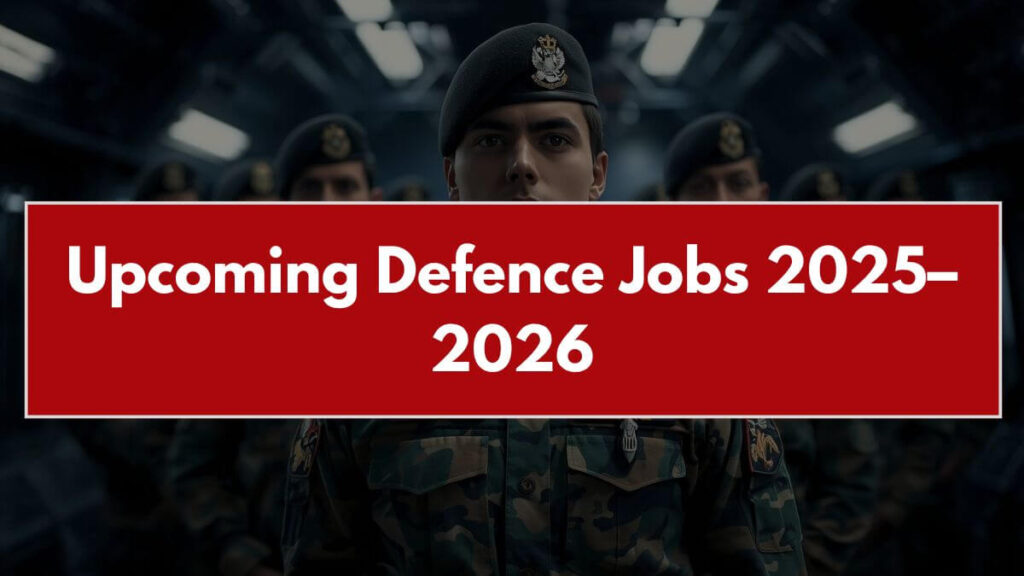Upcoming Defence Jobs 2025–2026 | Latest Defense Jobs - Hirealo Job Portal